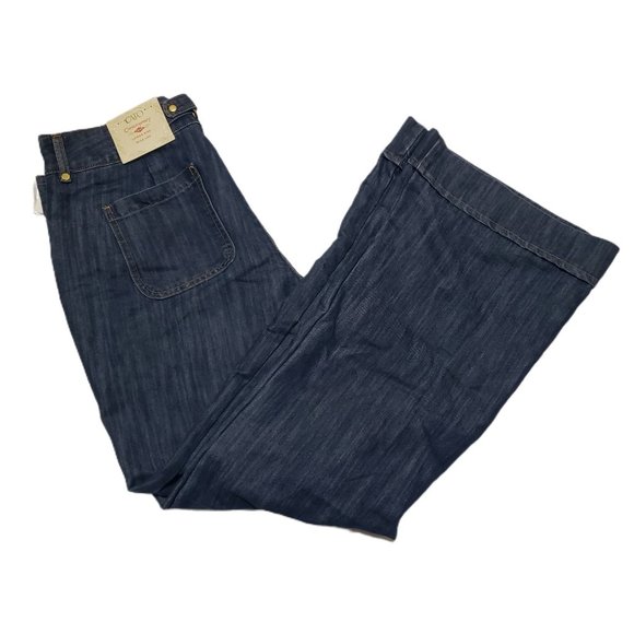 Cato | Jeans | Cato Womens Jeans 6 Blue Dark Wide Leg Lower Rise ...